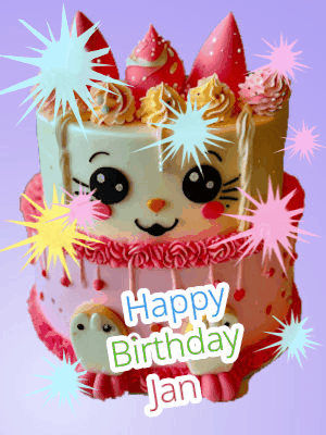 Happy Birthday Jan GIF 121