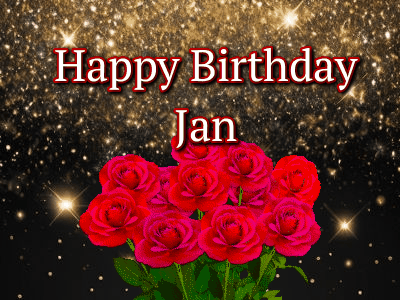 Happy Birthday Jan GIF 25