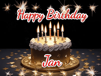 Happy Birthday Jan GIF 41