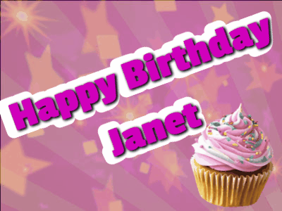 Happy Birthday Janet GIF 100