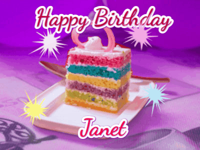 Happy Birthday Janet GIF 133