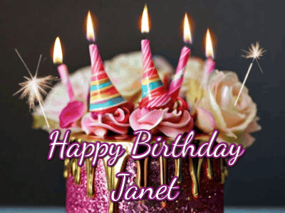 Happy Birthday Janet GIF 161