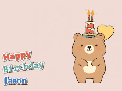 Happy Birthday Jason GIF 151