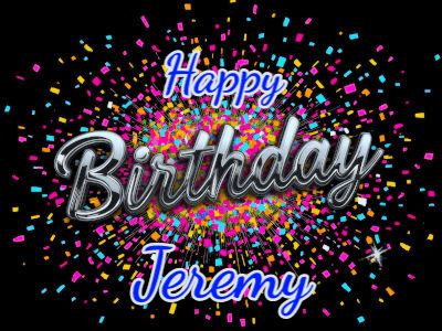 Happy Birthday Jeremy GIF 158