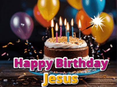 Happy Birthday Jesus GIF 20