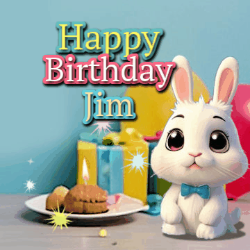 Happy Birthday Jim GIF 112