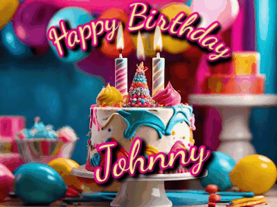 Happy Birthday Johnny GIF 65
