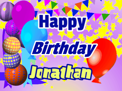 Happy Birthday Jonathan GIF 6
