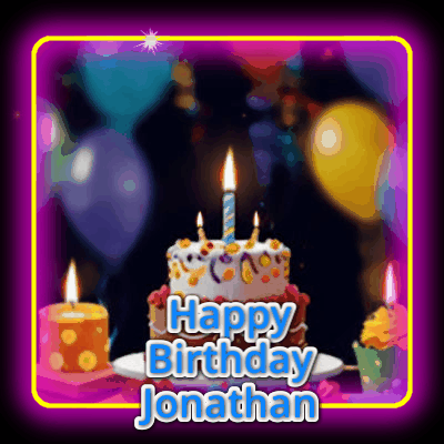 Happy Birthday Jonathan GIF 99