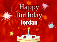 Happy Birthday Jordan Gif