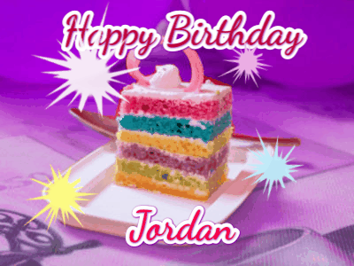 Happy Birthday Jordan GIF 133
