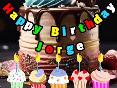 Happy Birthday Jorge GIF 136