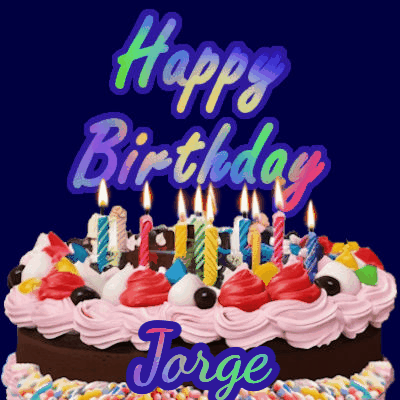 Happy Birthday Jorge GIF 20