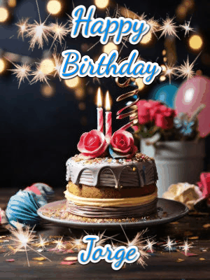 Happy Birthday Jorge GIF 57