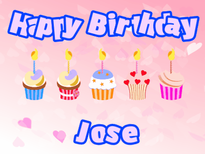 Happy Birthday Jose GIF 117