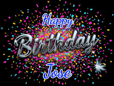 Happy Birthday Jose GIF 158