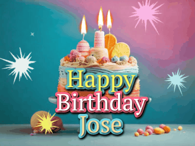 Happy Birthday Jose GIF 66