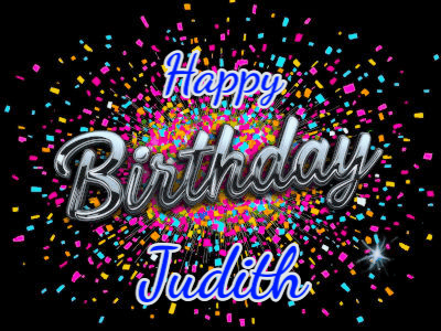 Happy Birthday Judith GIF 158