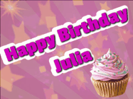 Happy Birthday Julia GIFs
