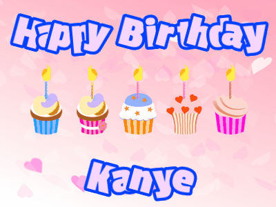 Happy Birthday Kanye GIF 107