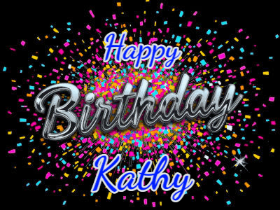 Happy Birthday Kathy GIF 159