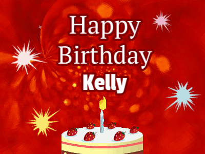 Happy Birthday Kelly GIF 14