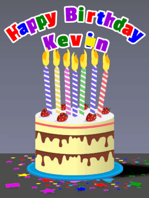 Happy Birthday Kevin GIF 3