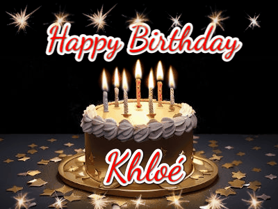 Happy Birthday Khloe GIF 31