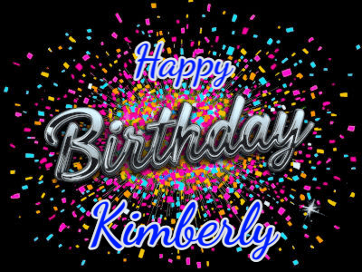 Happy Birthday Kimberly GIF 159