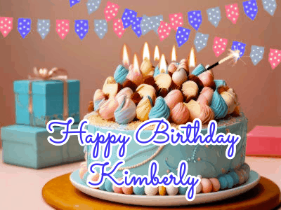 Happy Birthday Kimberly GIF 44