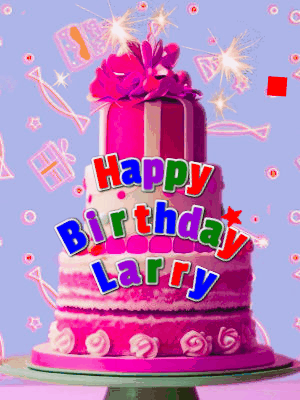 Happy Birthday Larry GIF 45