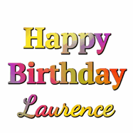 Happy Birthday Laurence GIFs