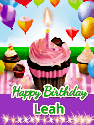 Happy Birthday Leah GIF 85