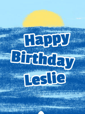 Happy Birthday Leslie GIF 7