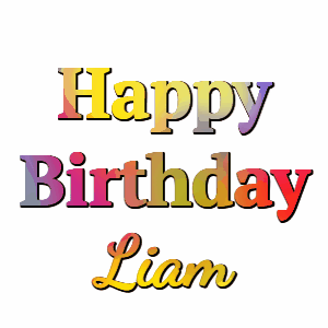 Happy Birthday Liam GIF 154