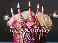 Happy Birthday Lisa GIFs