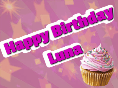 Happy Birthday Luna GIF 100