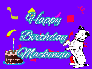 Happy Birthday Mackenzie GIFs