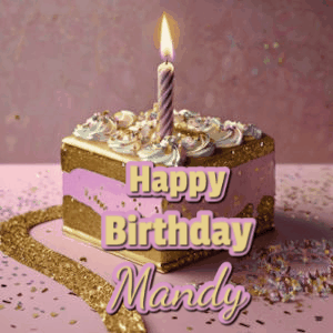 Happy Birthday Mandy GIF 150