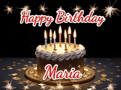 Happy Birthday Maria GIF 43