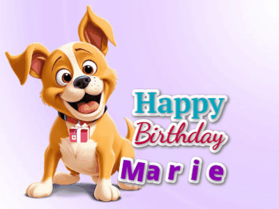 Happy Birthday Marie GIF 103