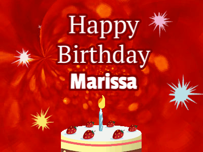 Happy Birthday Marissa GIF 13