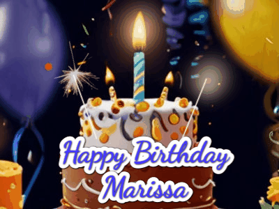 Happy Birthday Marissa GIF 140