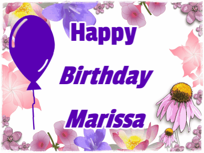 Happy Birthday Marissa GIF 4