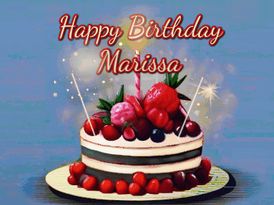 Happy Birthday Marissa GIF 53