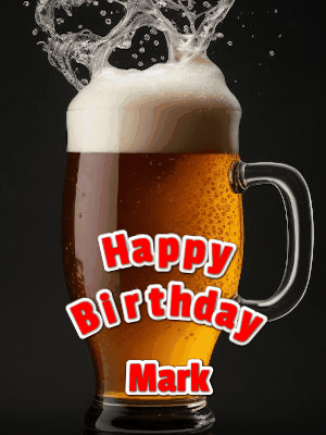 Happy Birthday Mark GIF 116