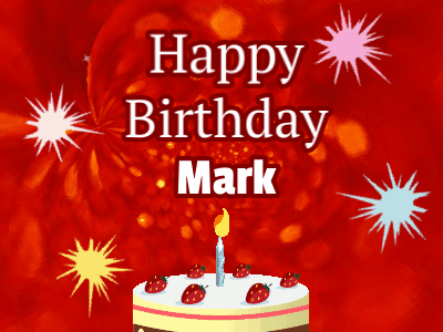 Happy Birthday Mark GIF 14