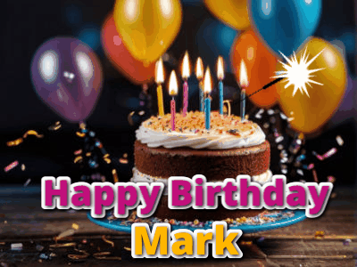 Happy Birthday Mark GIF 21