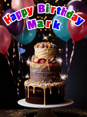 Happy Birthday Mark GIF 27