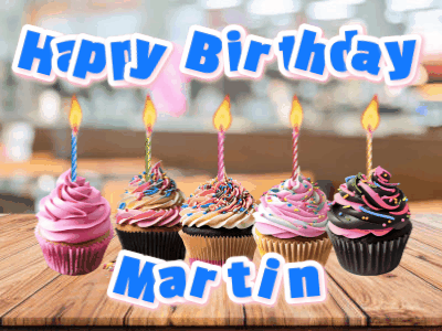 Happy Birthday Martin GIF 153
